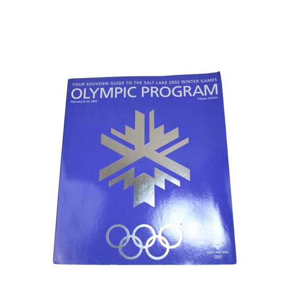 Other | 202 Olympic Program Winter Games Salt Lake Vintage 92282 | Poshmark